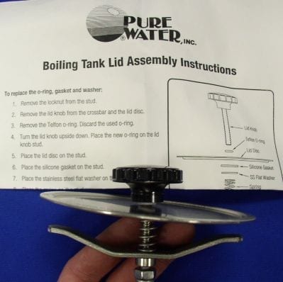 Lid, Boiling tank, most units – Pure Water, Inc.