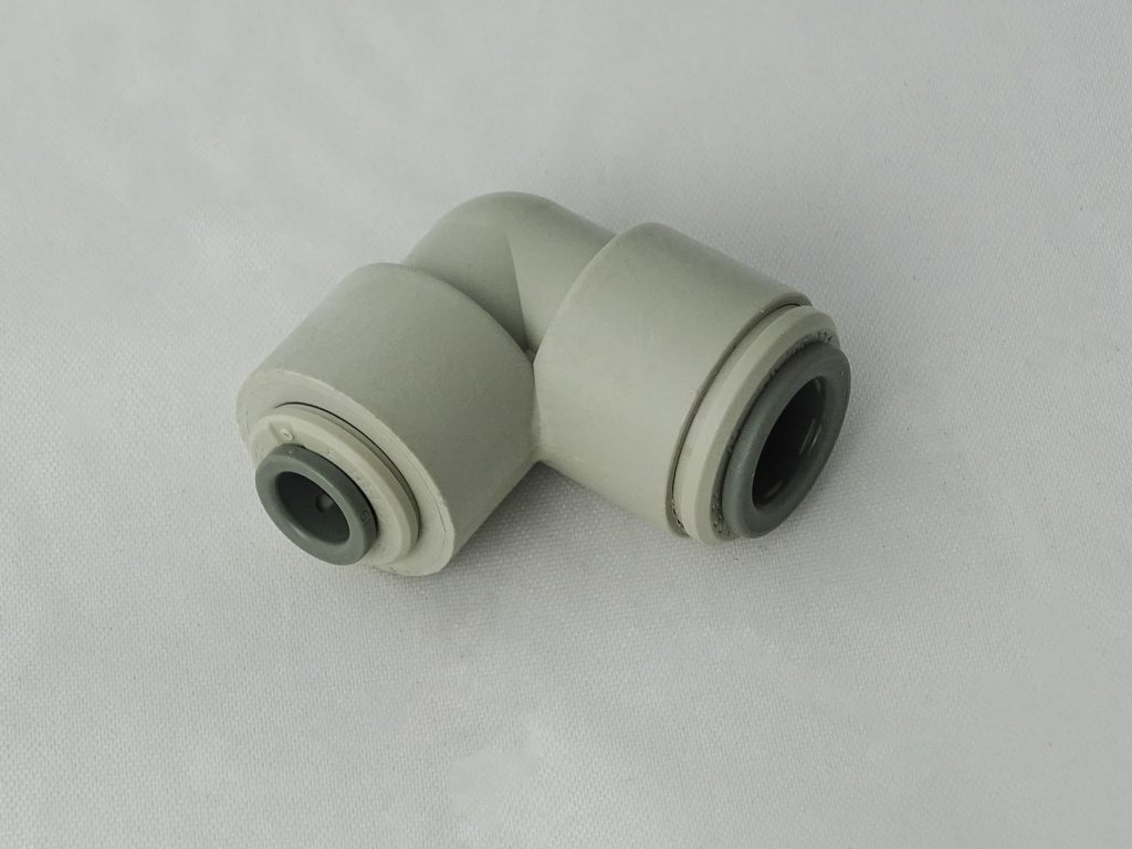Fitting, elbow, 3/8″ T x 1/4″ T, speedfit – Pure Water, Inc.