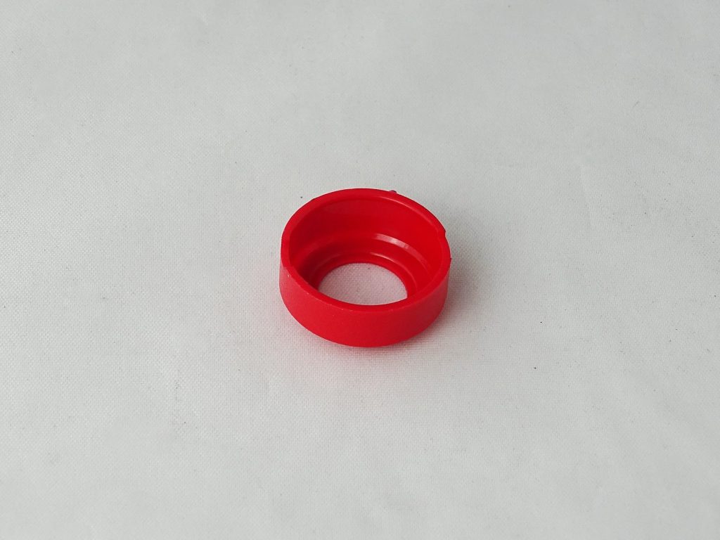 Fitting, Cover, Collet, 1/2″ , Red – Pure Water, Inc.